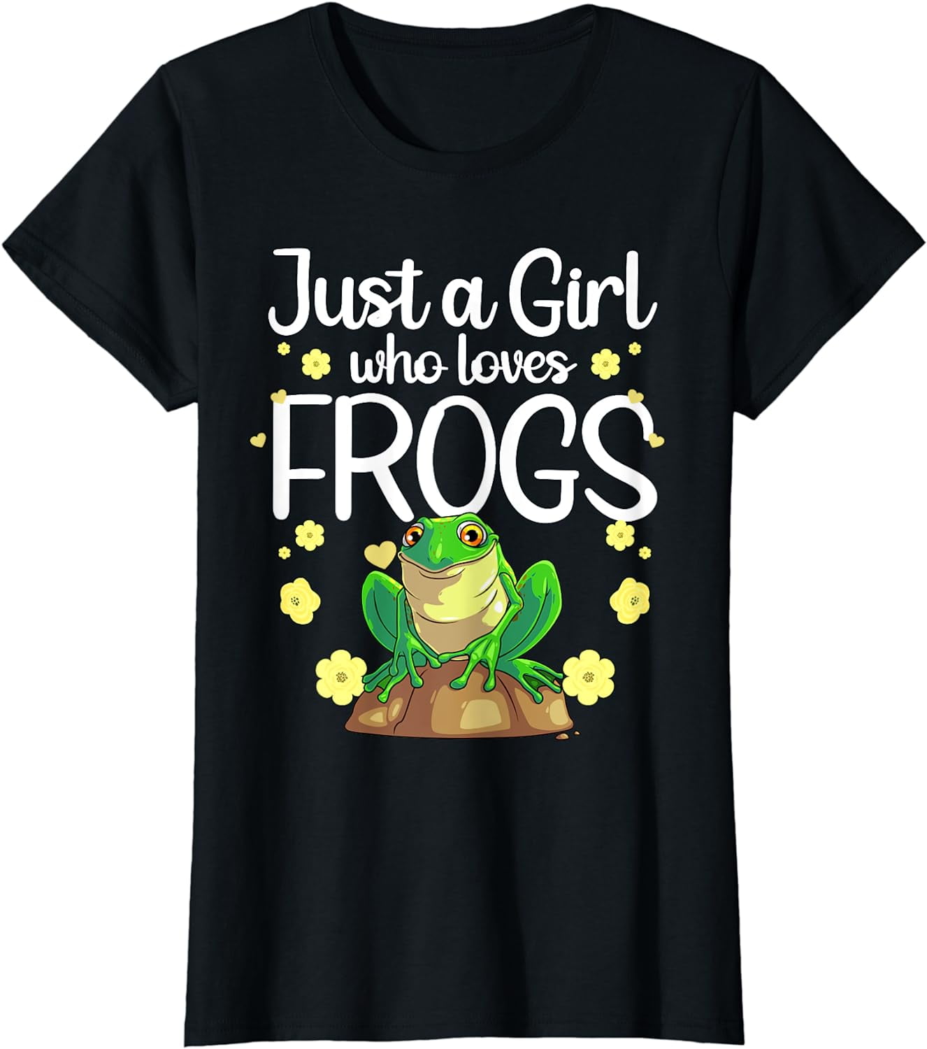 Cool Frog For Women Girls Kids Toad Frog Lovers Zookeeper T-Shirt ...