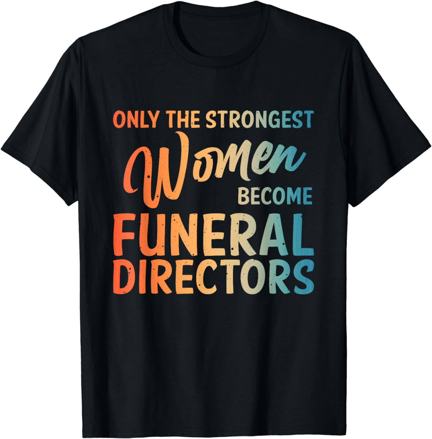 Cool Funeral Director Art For Women Girls Embalmer Mortician T-Shirt ...