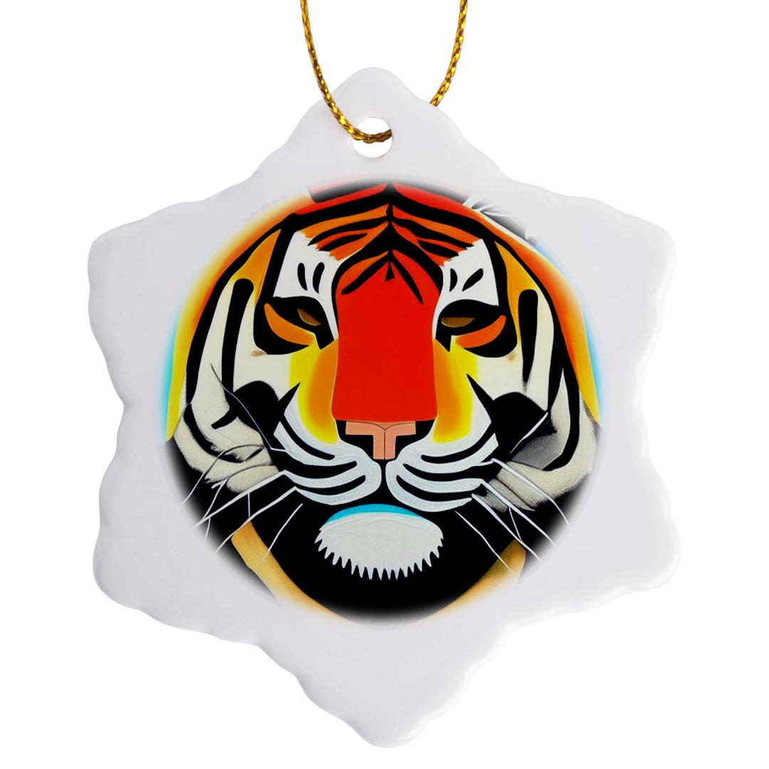 Cool Funny Cute Artsy Tiger Picasso Style Cubism Art Cats Nature, 3 ...