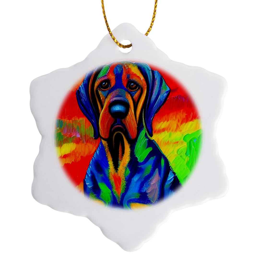 Cool Funny Cute Colorful Bloodhound Dog Picasso Style Cubism Art, 3 ...