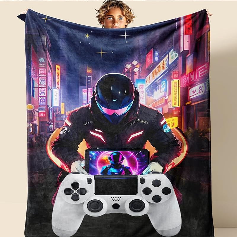 Cool Game Throw Blanket, Boys Girls Game Blankets, Game Blanket for ...
