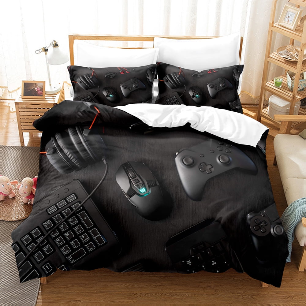 Cool Gamepad Game Controller Bedding Bed Set King for Kids Teens Adults ...