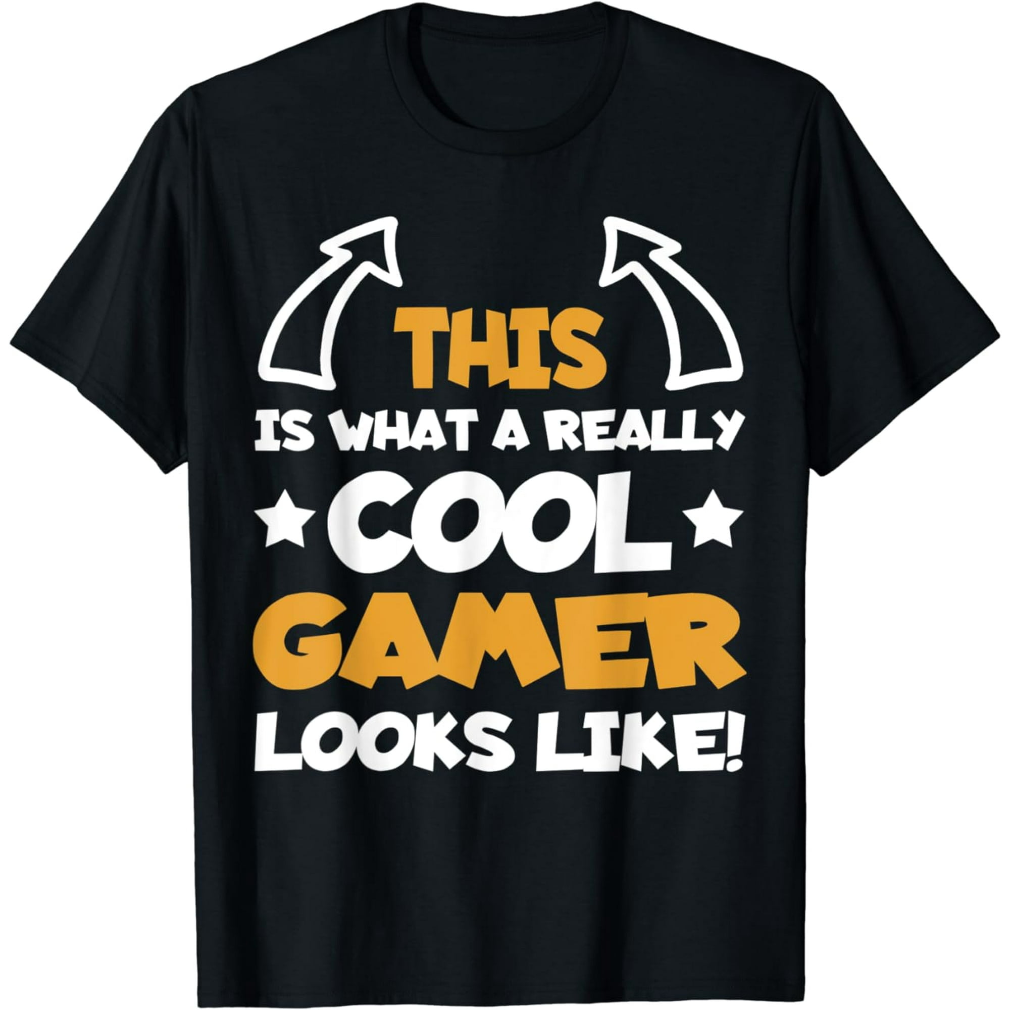 Cool Gamer Gaming Gamers Computer Video Games Funny Saying T-Shirt ...