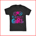 Cool Gamer Girl Video Game Controller E-Sport Gaming Lifestyle Unisex T ...