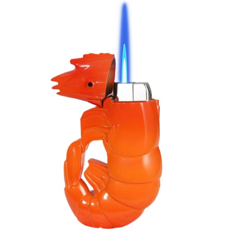 Cool No Gas Lighters, Windproof Lighters With Prawns-Shaped Design ...