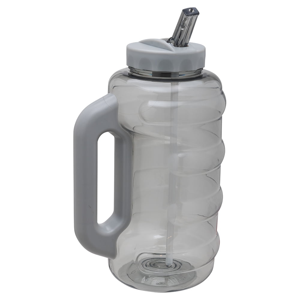 Cool Gear 64 Fluid Ounces Beast Jug Gray Sipper Cap with Straw ...