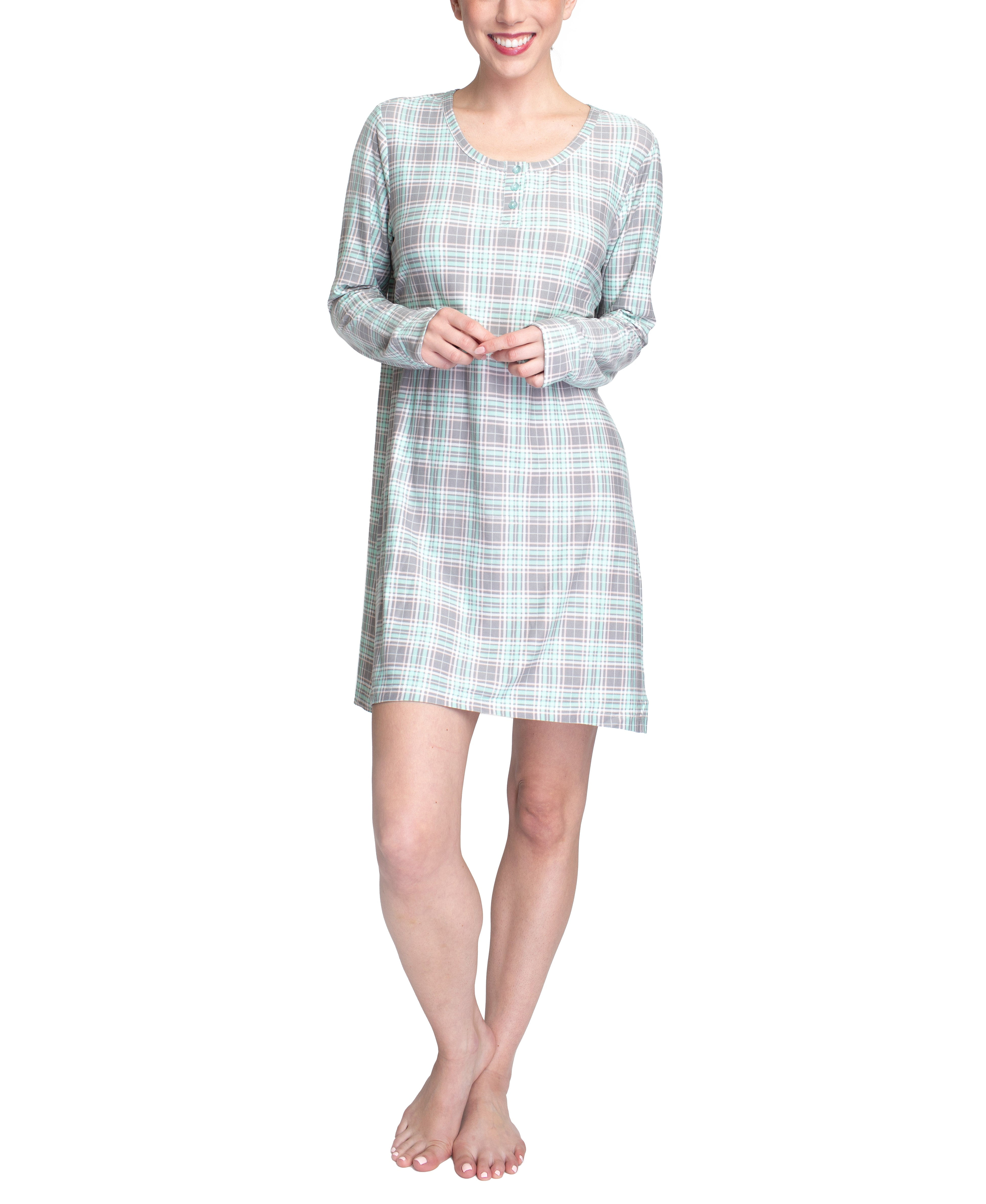 Cool Girl Women's Dashing Through Sleepshirt, Nightgown Sleepwear ...