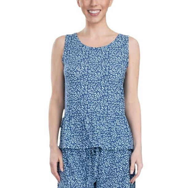 Cool Girl Women's Keep it Basic Cooling Printed Sleep Tank Top with ...