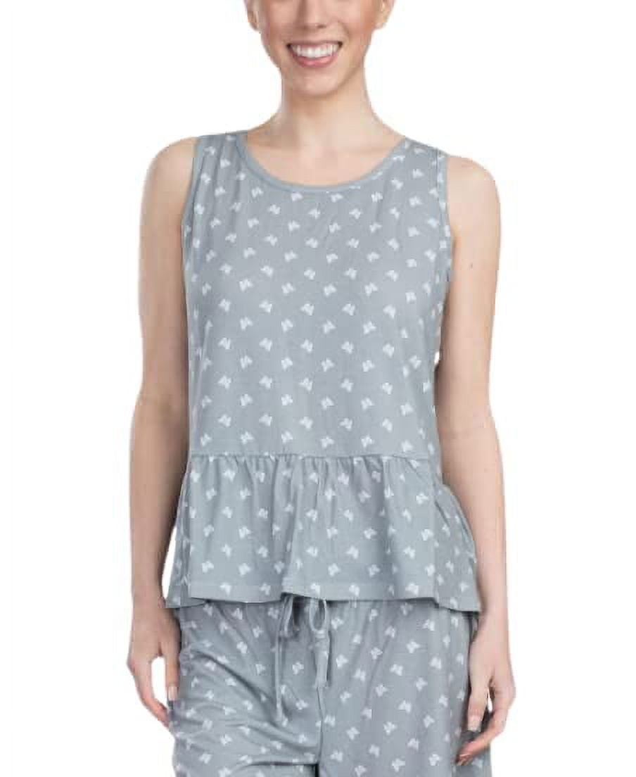 Cool Girl Women's Keep it Basic Cooling Printed Sleep Tank Top with ...