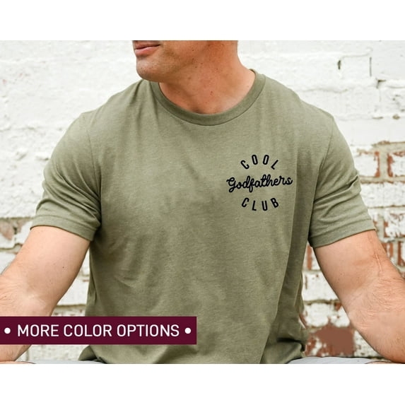 Cool Godfathers Club Shirt, Pregnancy Announcement TShirt , Cool Pop ...