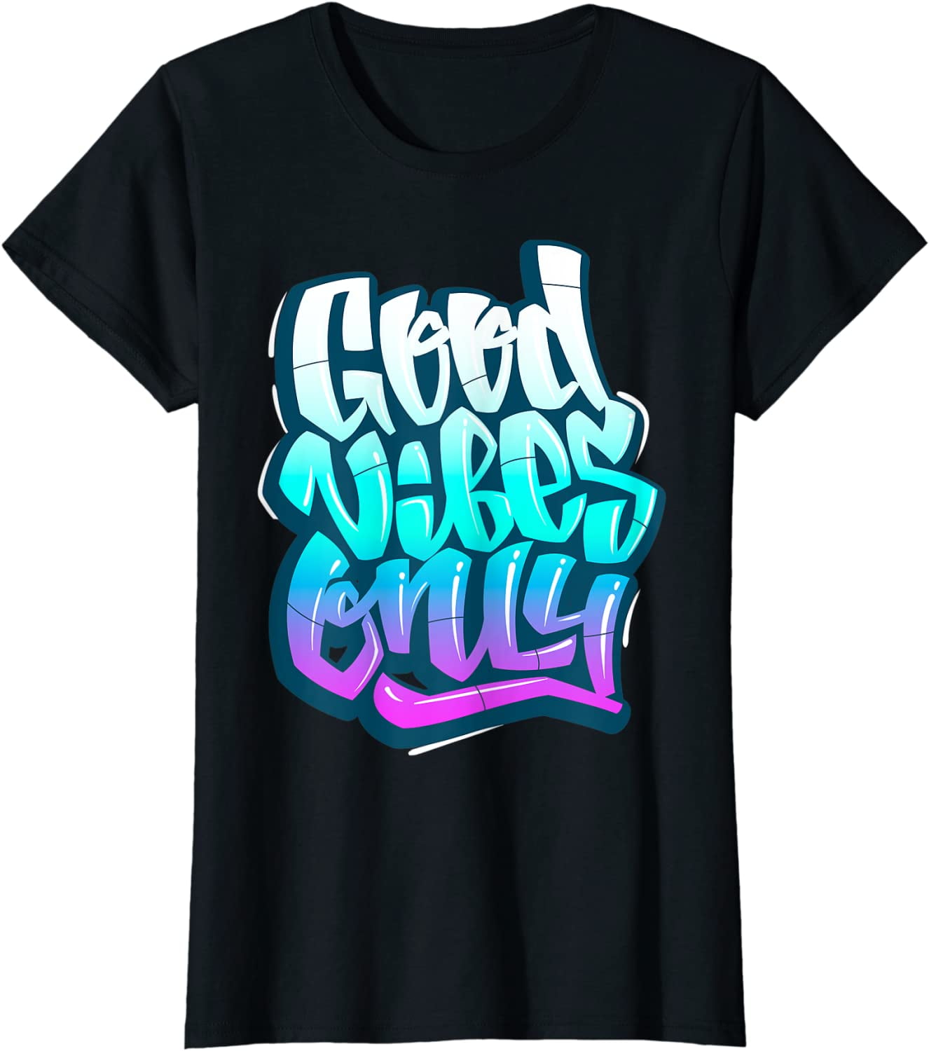 Cool Good Vibes Only Quotes Tee Shirts Inspirational Quotes Gift T ...