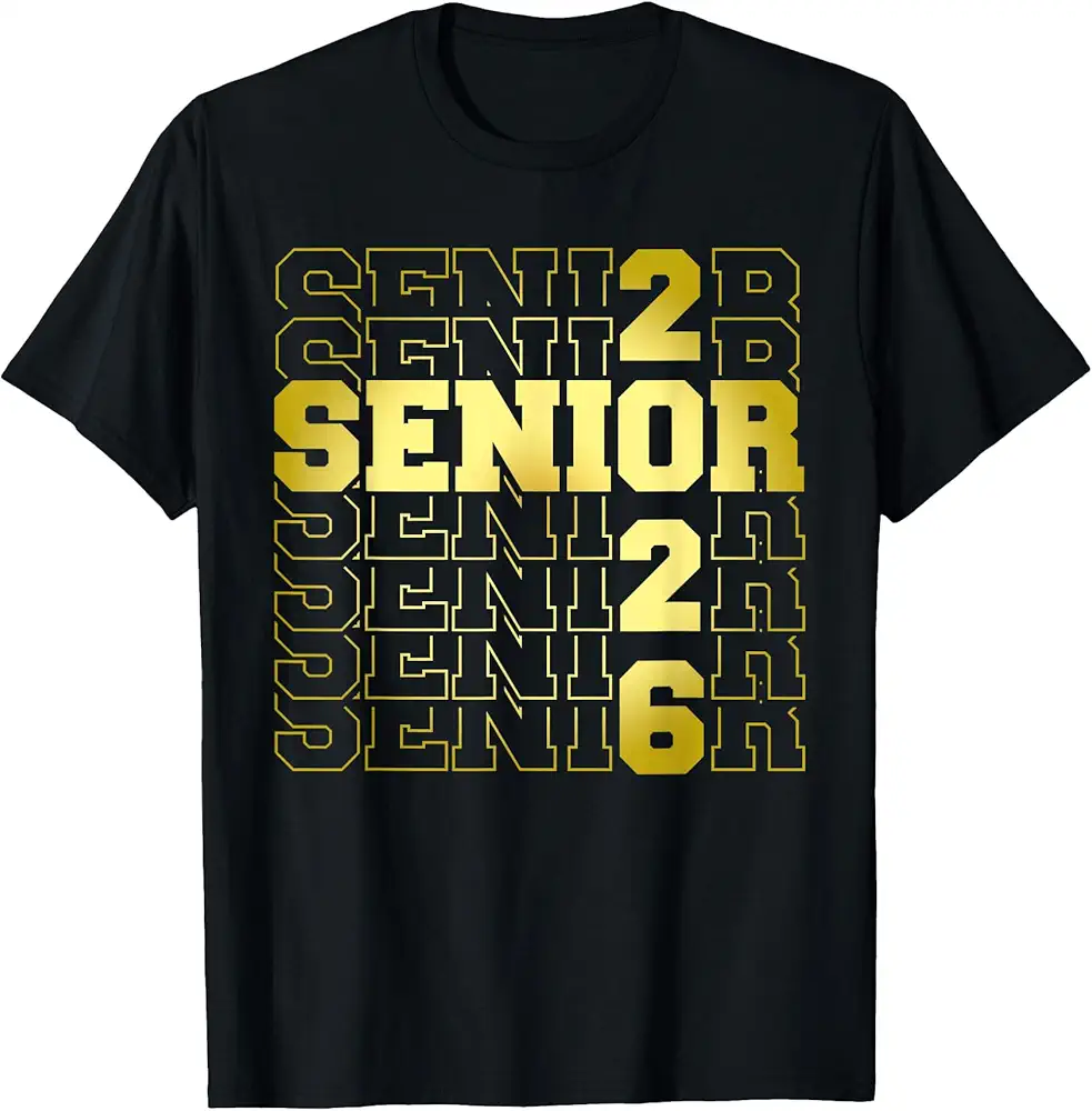 Cool Graduation Announcements Class Of 2026 Senior Bold Graphic Unisex ...