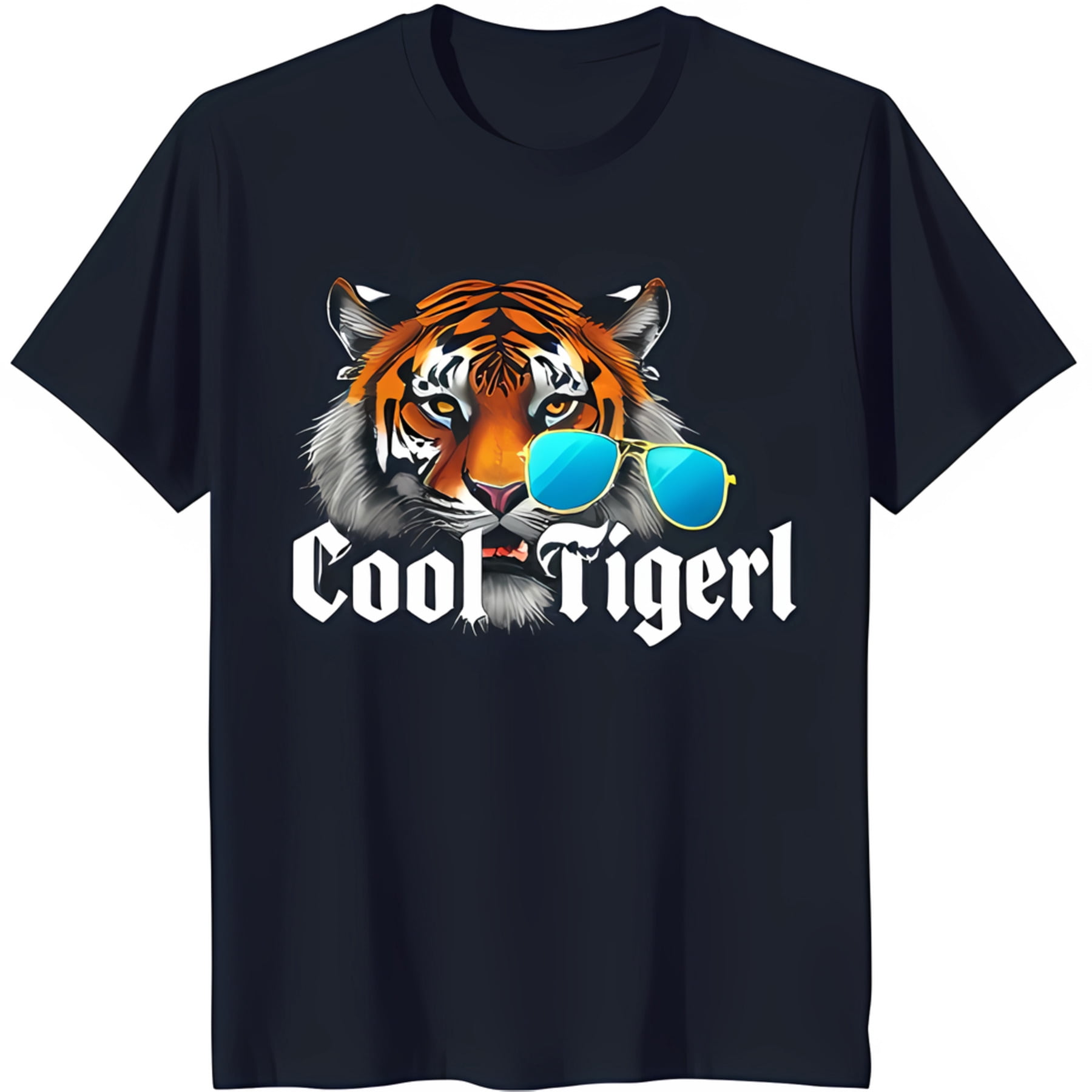Cool Graphic Black T-Shirt with Sunglasses Design Stylish & Fun ...