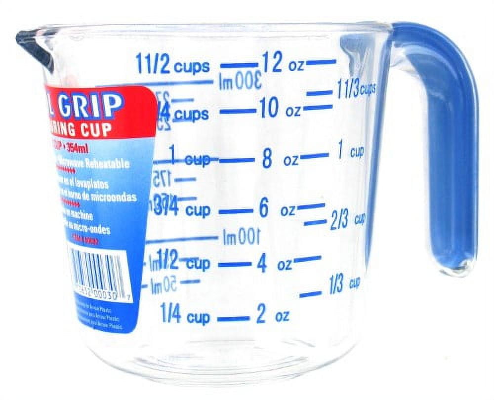 Cool Grip 1.5 Cup Measuring Cup - (Pack of 12) - Walmart.com