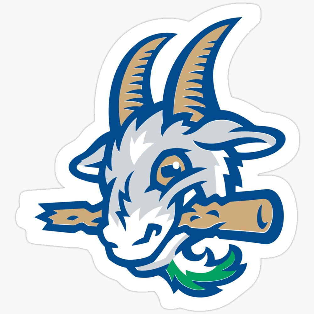 Cool Hartford Yard Goats Fun Sticker Phone Decal Water Bottle Stickers ...