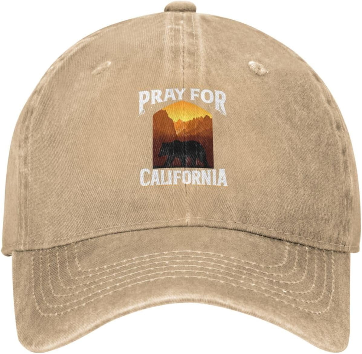 Cool Hats for Men California Strong Running Caps for Women's Pray for ...