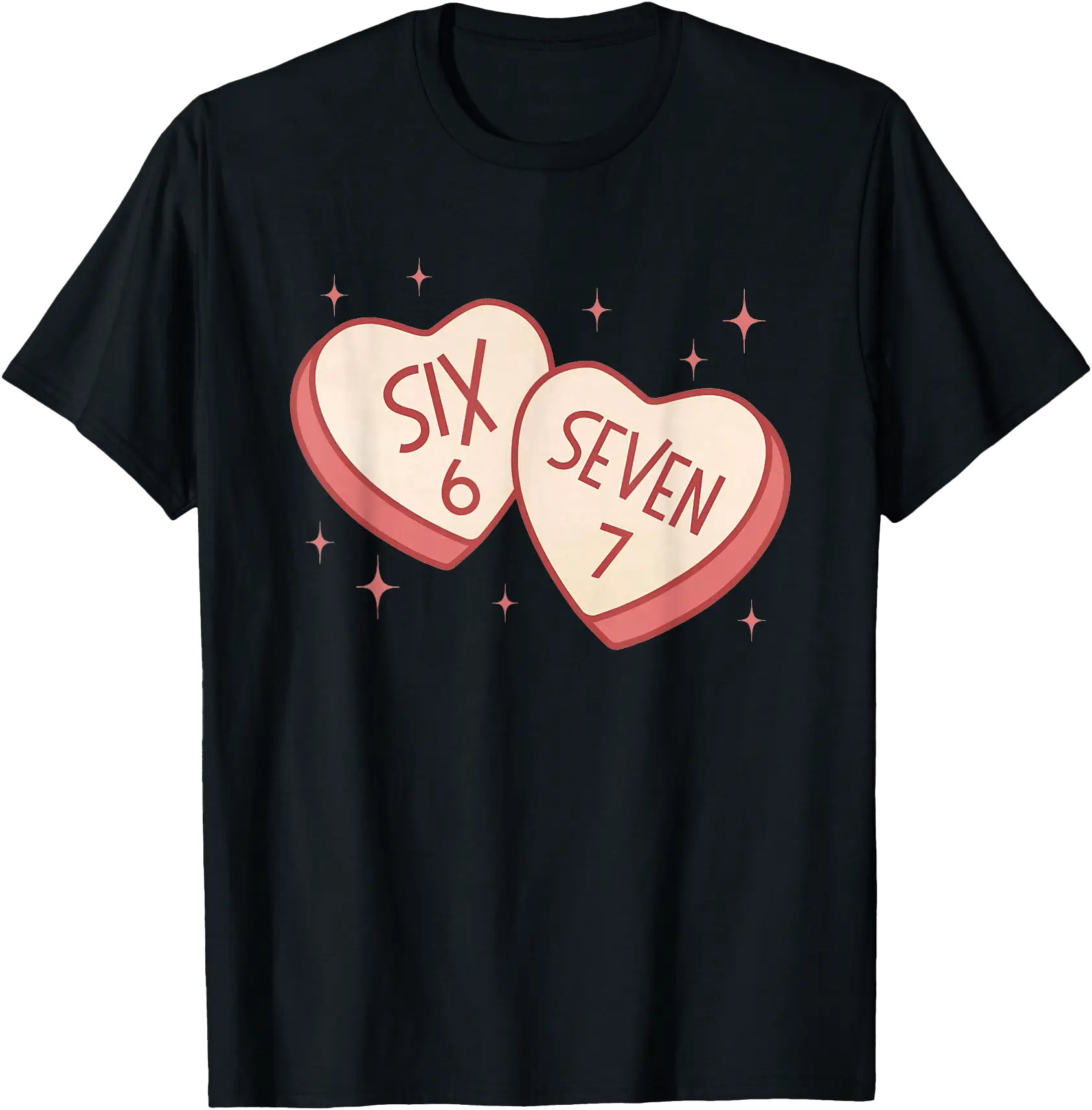 Cool Heart Numbers T-Shirt for Valentine's Day Fun and Memorable Gifts ...