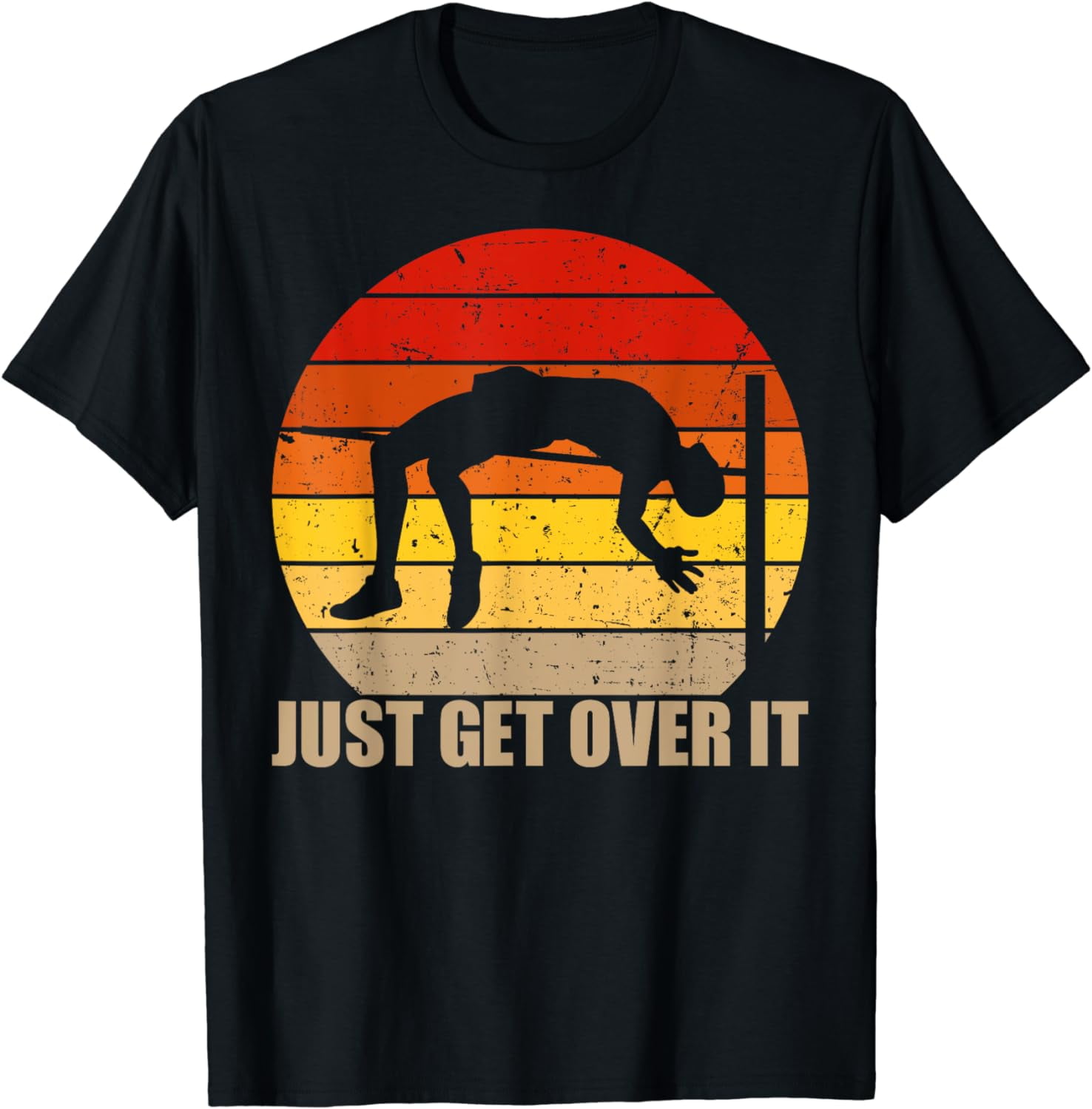 Cool High Jump Design For Men Women High Jump Sport Lovers Cotton T ...