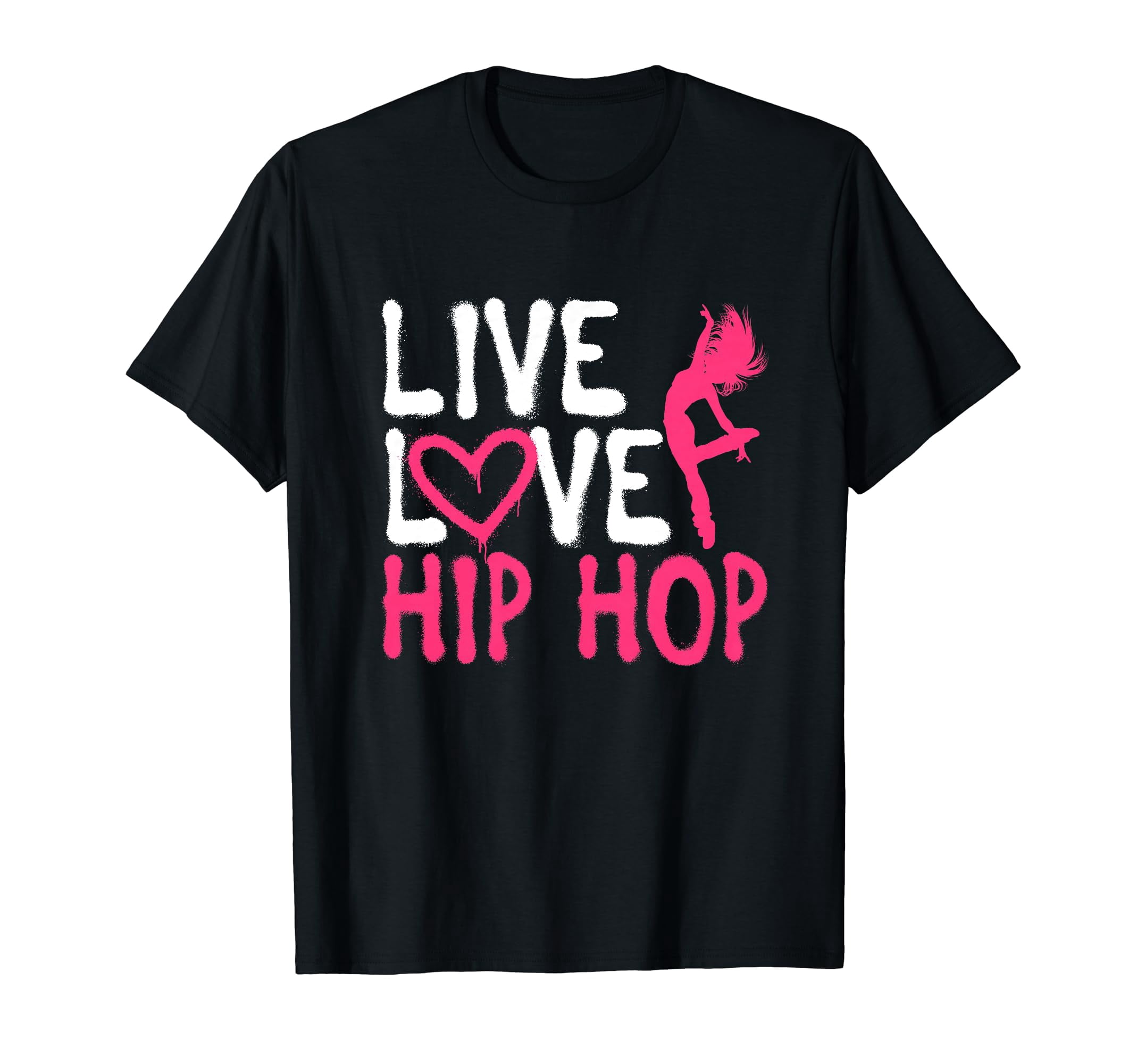 Cool Hip Hop Dancer Design For Women Girls Hip Hop Lovers T-Shirt ...