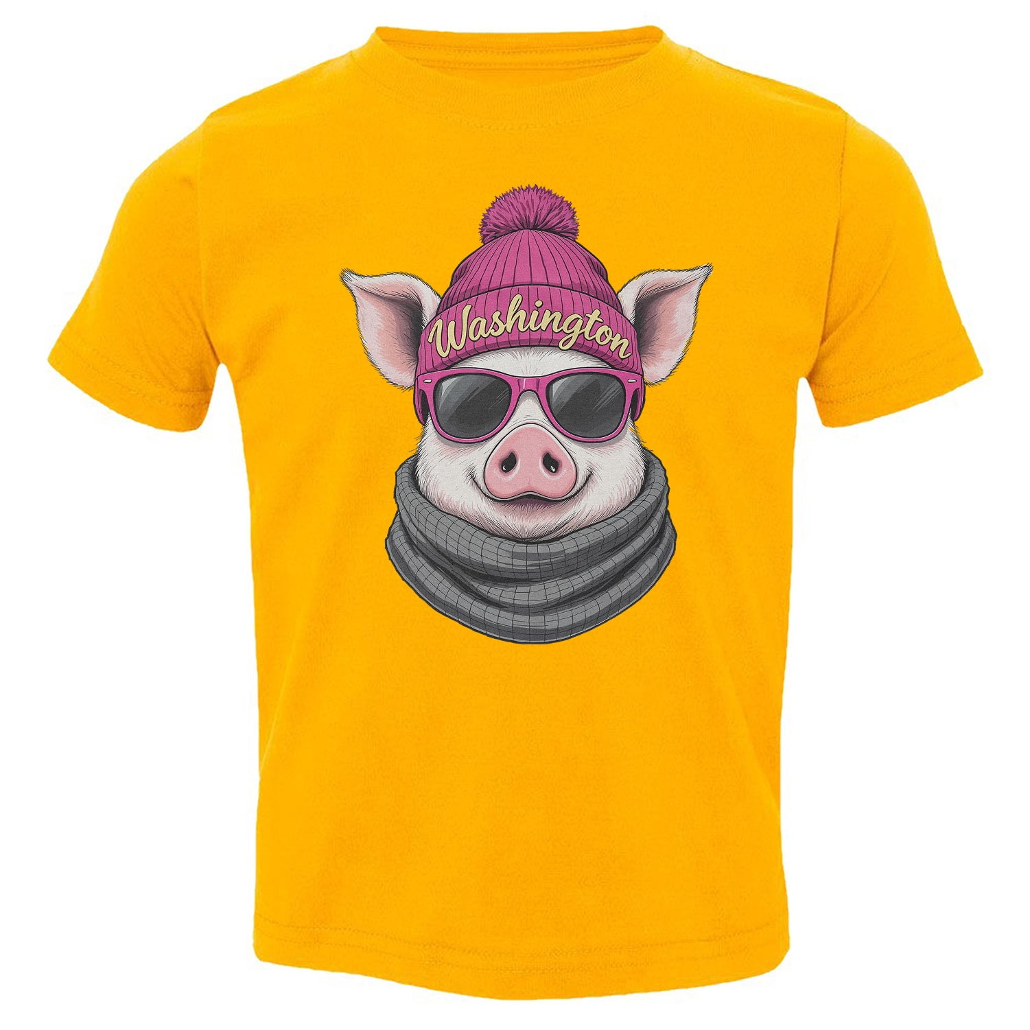 Cool Hog Support The District Design - Football Fans Toddler T-Shirt ...