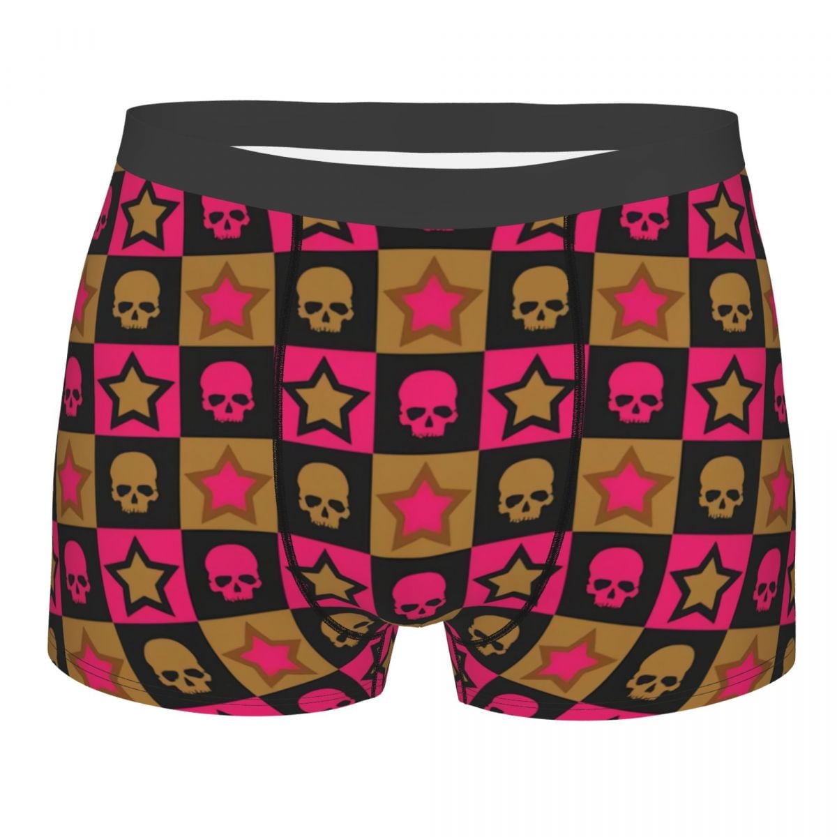 Cool Horror Skeleton Gothic Death Skull Boxers Shorts Panties Men's ...