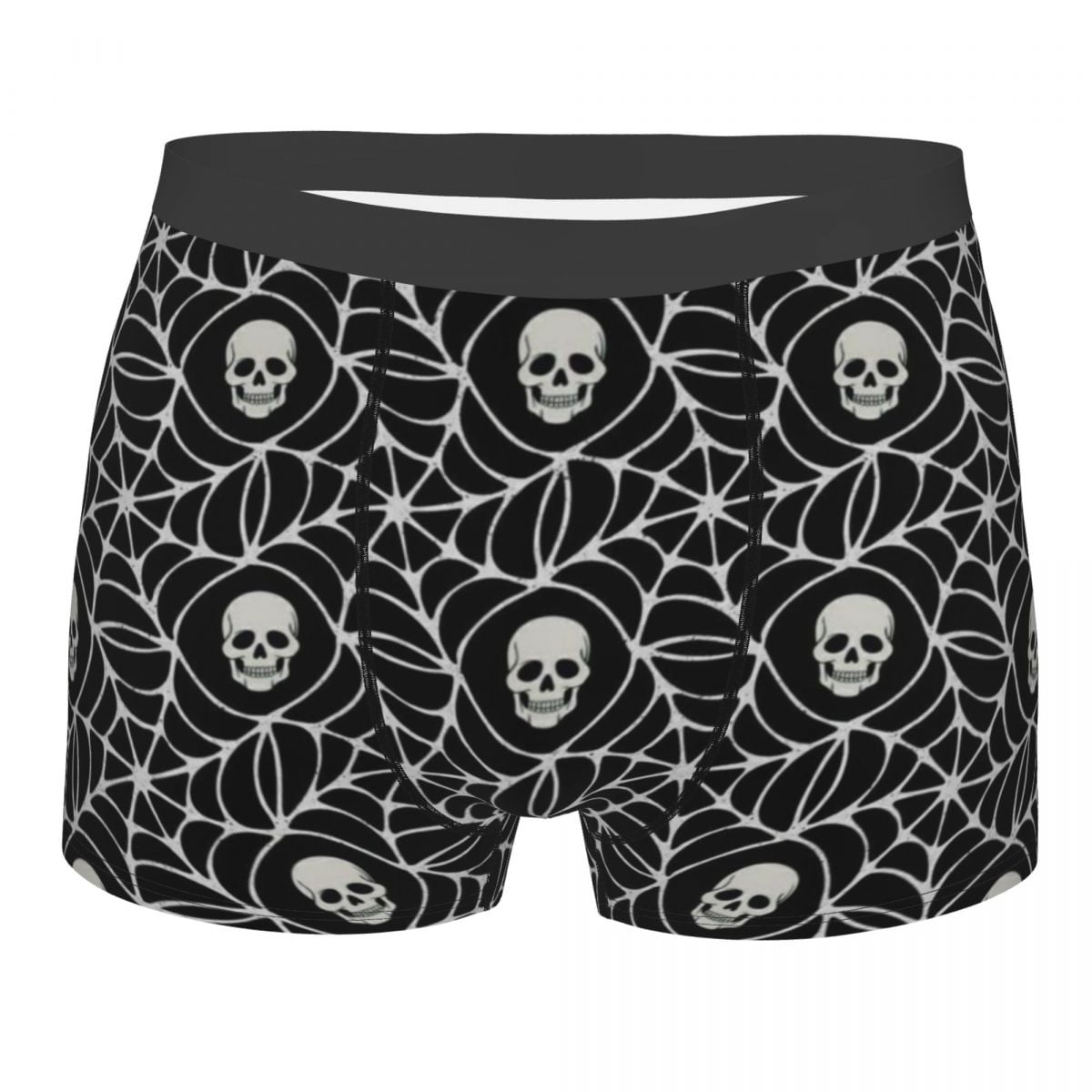 Cool Horror Skeleton Gothic Death Skull Boxers Shorts Panties Men's ...