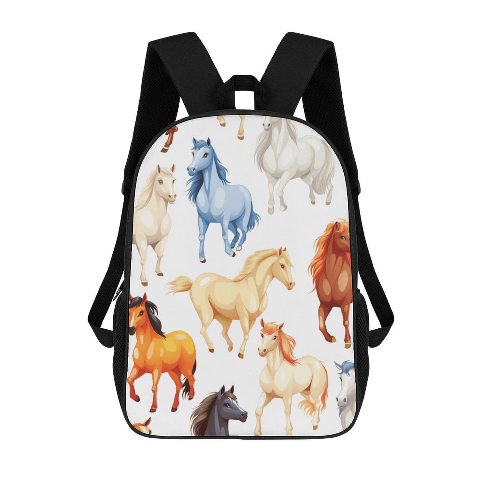 Cool Horse Travel Backpack 17 Inch Laptop Bag for Boys And Girls ...