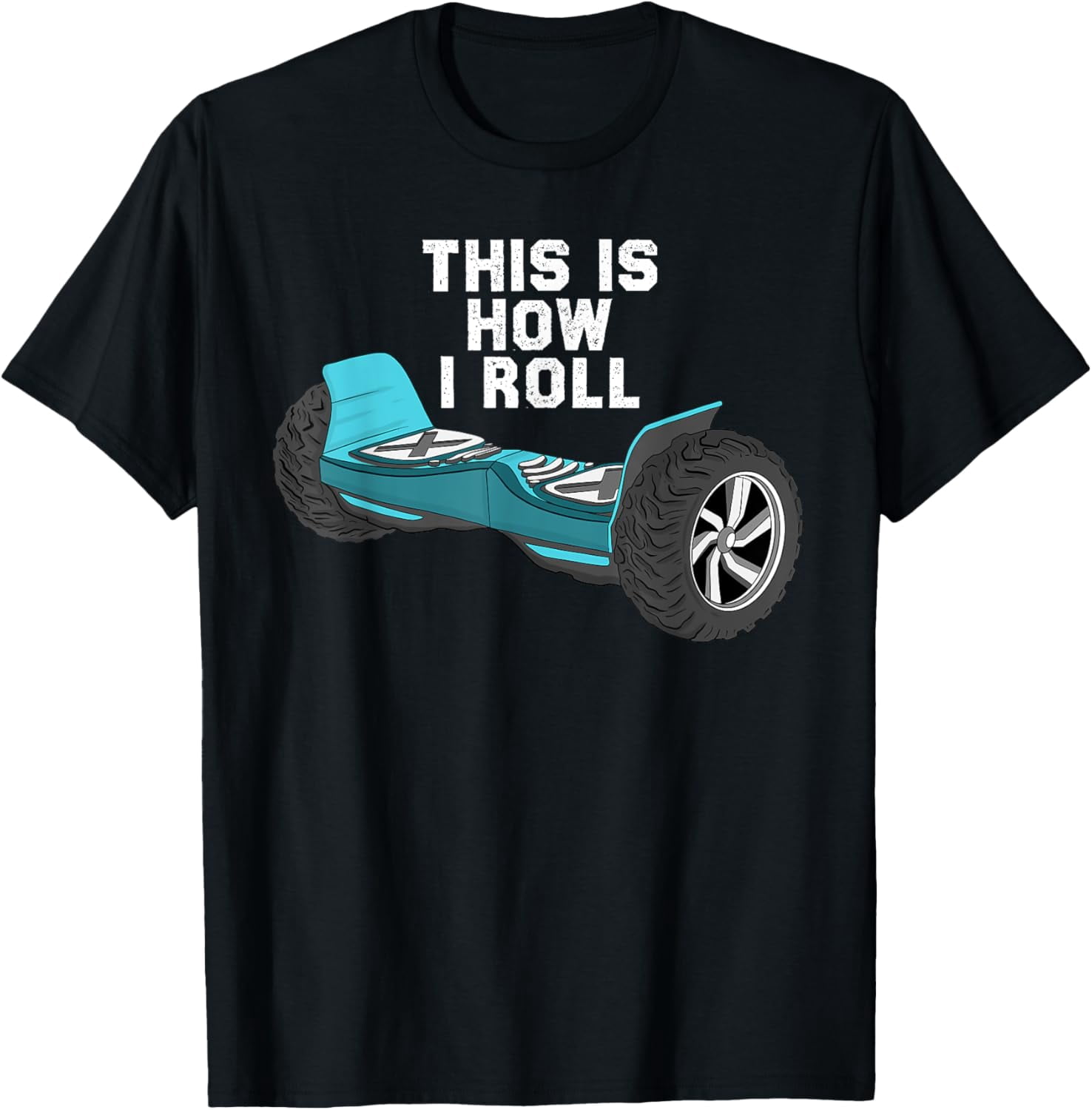 Cool Hoverboard Art Teens Boys Kids Scooter Electric Board T-Shirt ...