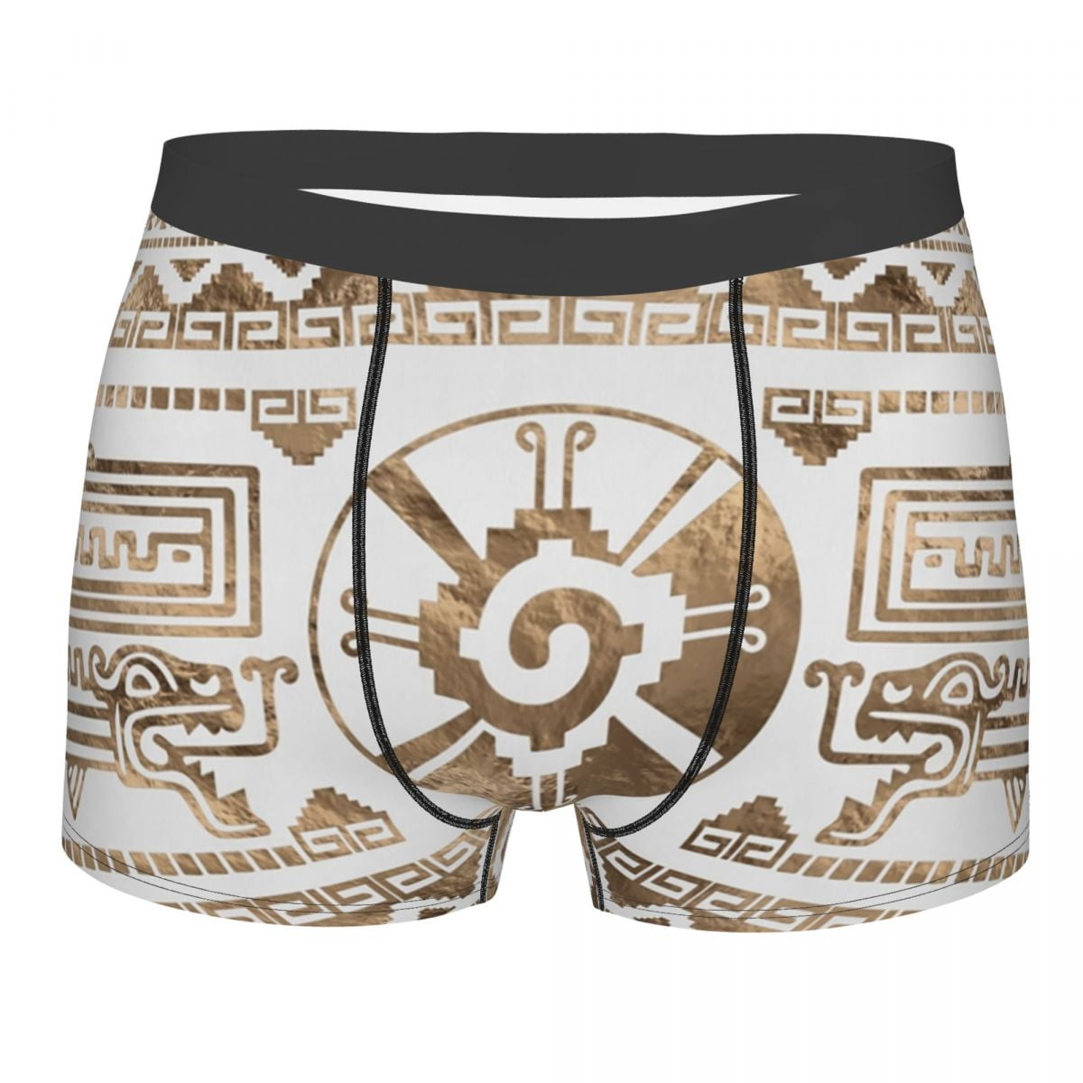 Cool Hunab Ku Mayan Aztec Sacred Symbol Boxers Shorts Underpants Male ...