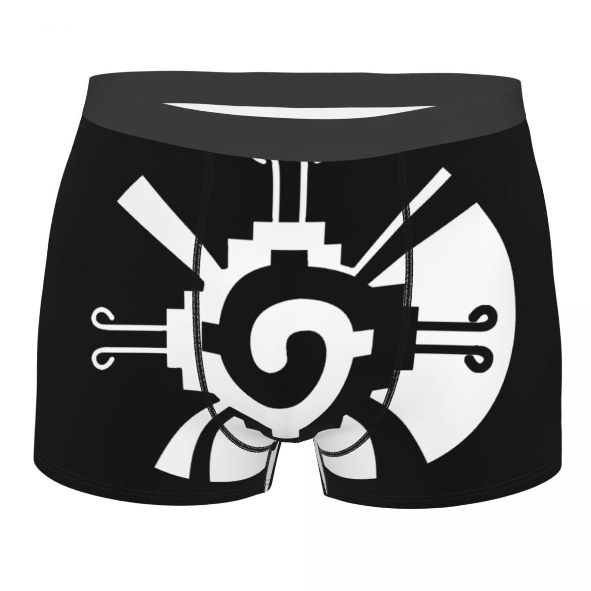 Cool Hunab Ku Mayan Aztec Sacred Symbol Boxers Shorts Underpants Male ...