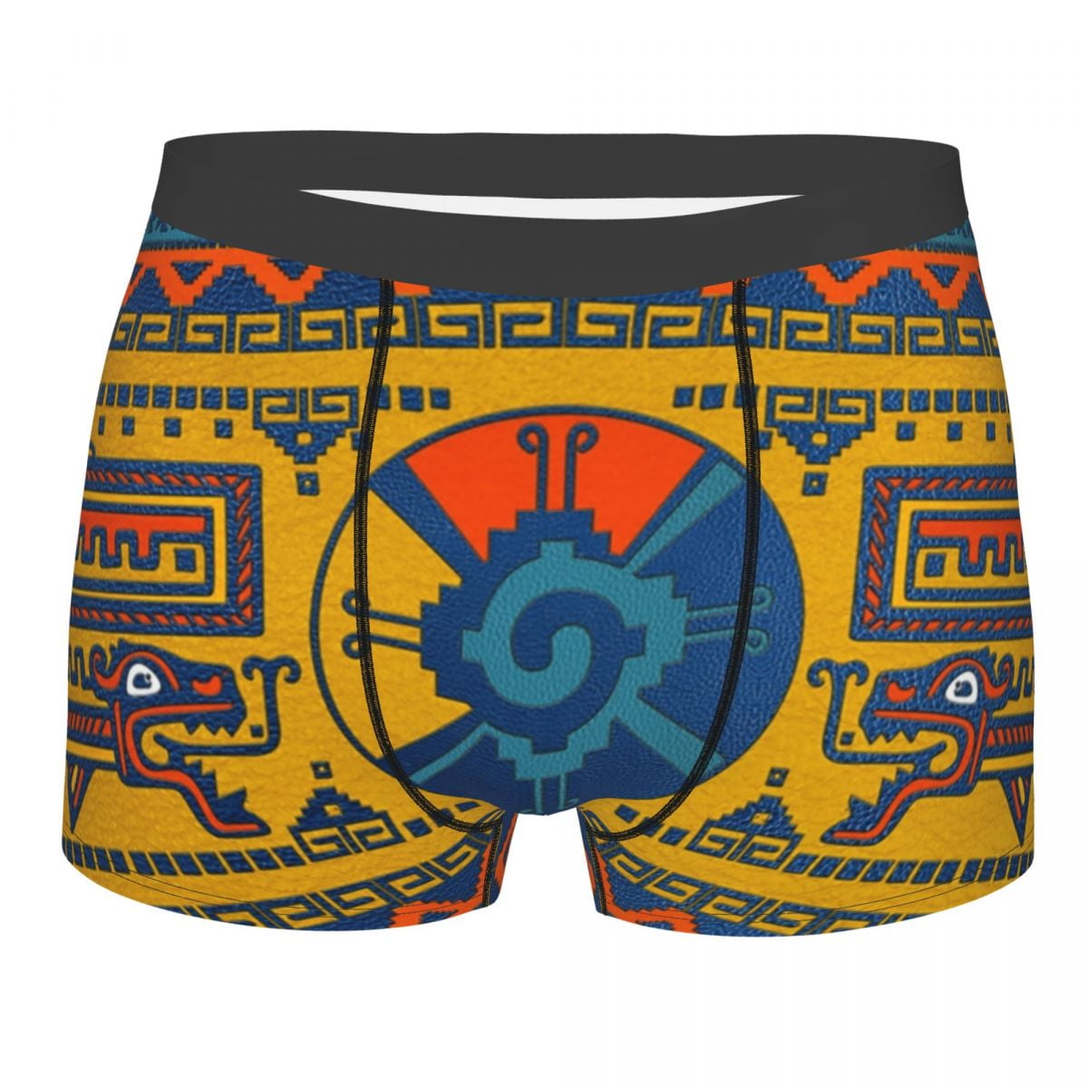 Cool Hunab Ku Mayan Aztec Sacred Symbol Boxers Shorts Underpants Male ...