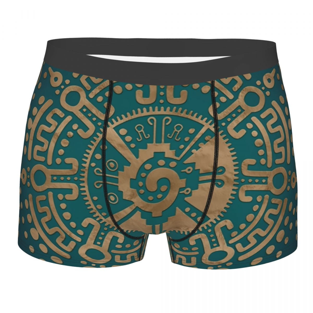 Cool Hunab Ku Mayan Aztec Sacred Symbol Boxers Shorts Underpants Male ...