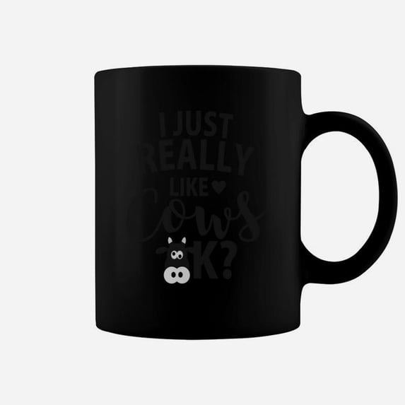 Cool I Just Really Like Cows Coffee Mug - Walmart.com