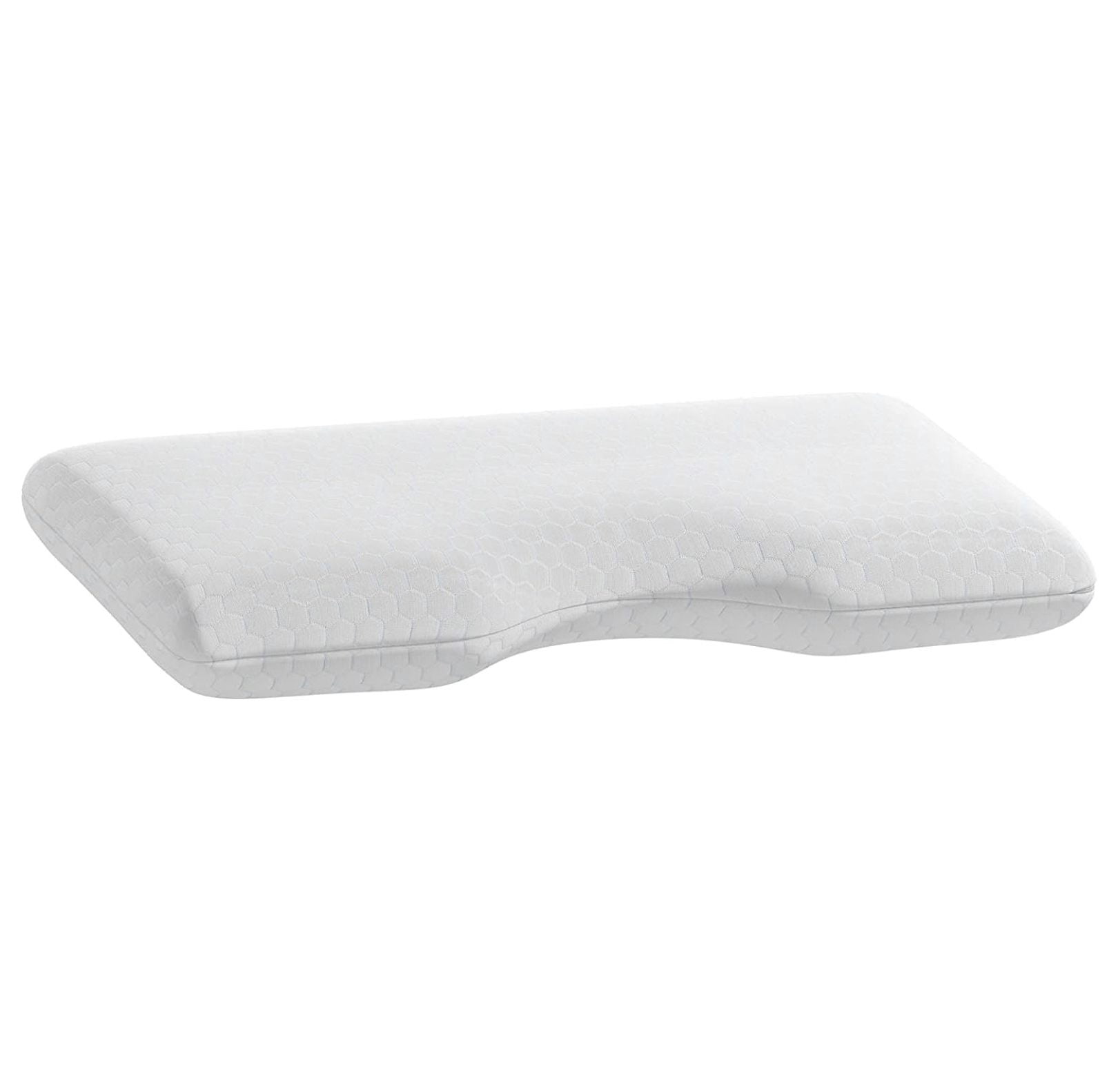 Cool Ice Ergonomic Concave Curve Pillow in White - Walmart.com