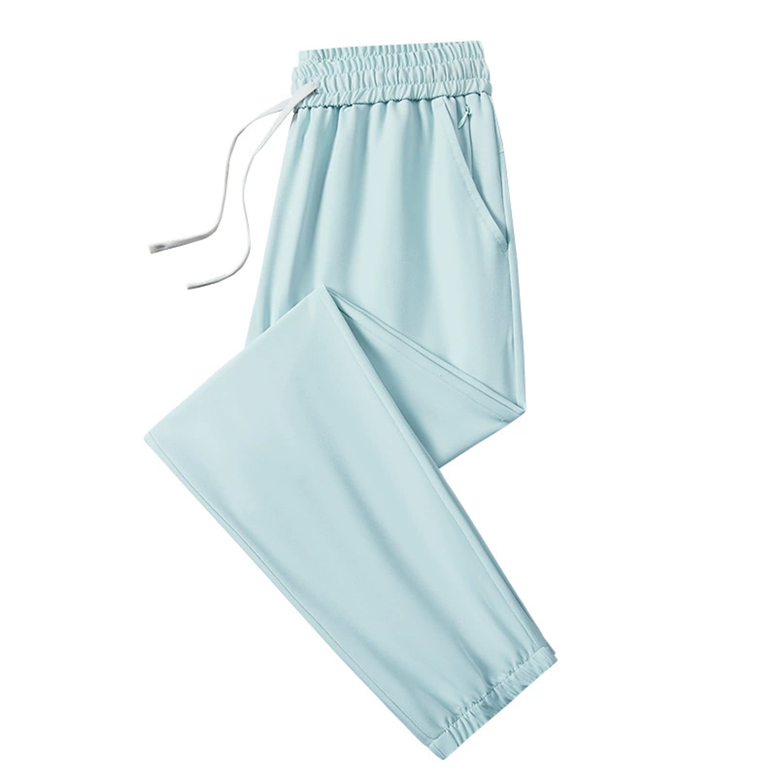 Cool Ice Silk Sweatpants Super Stretch Pants Men's And Women's Casual ...