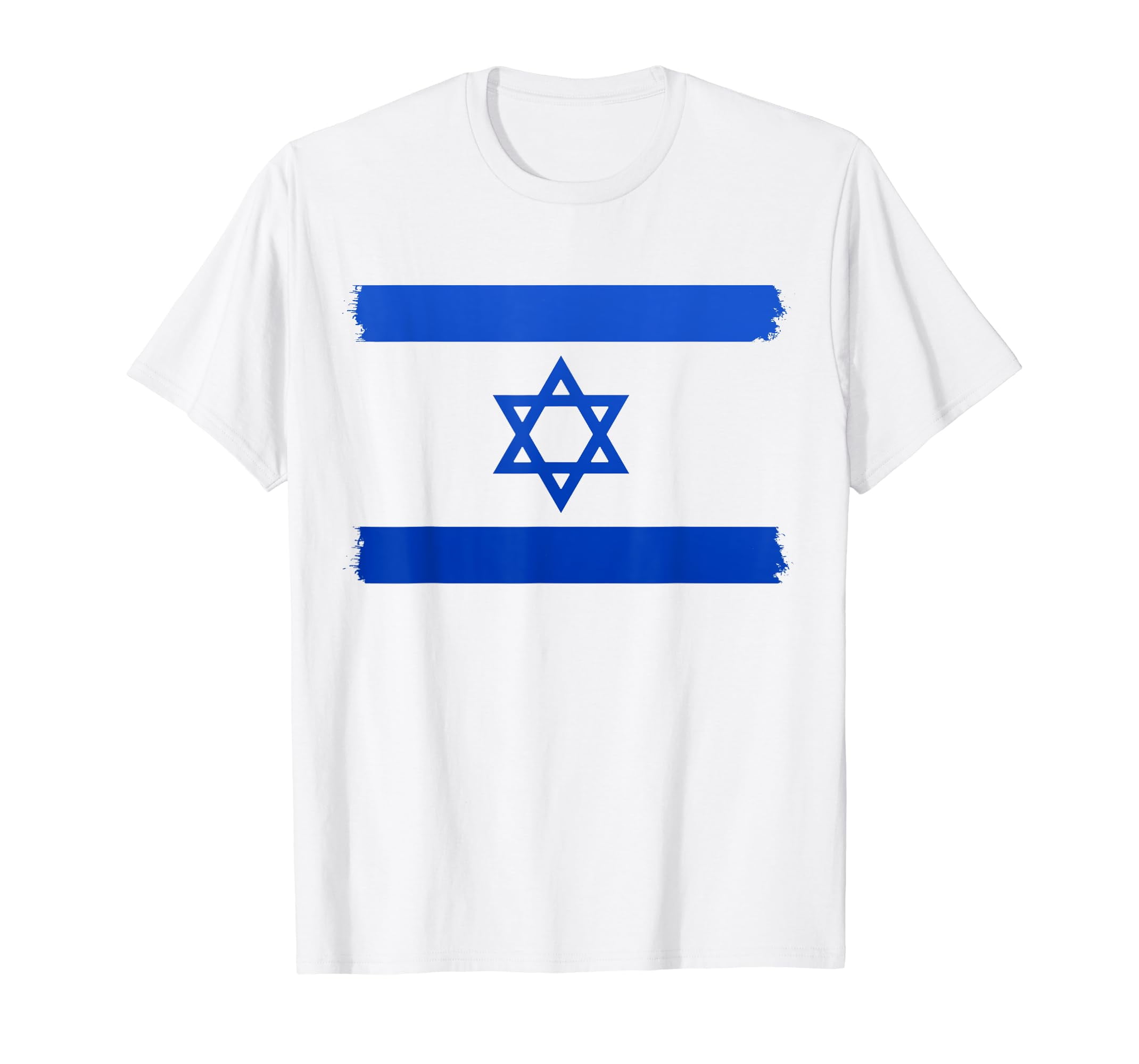 Cool Israel Flag White T-Shirt - Walmart.com