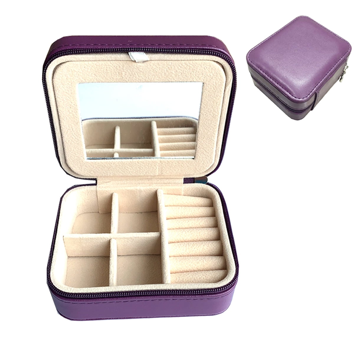 Cool Jewels A Palm Sized Compact Jewelry Box - Walmart.com