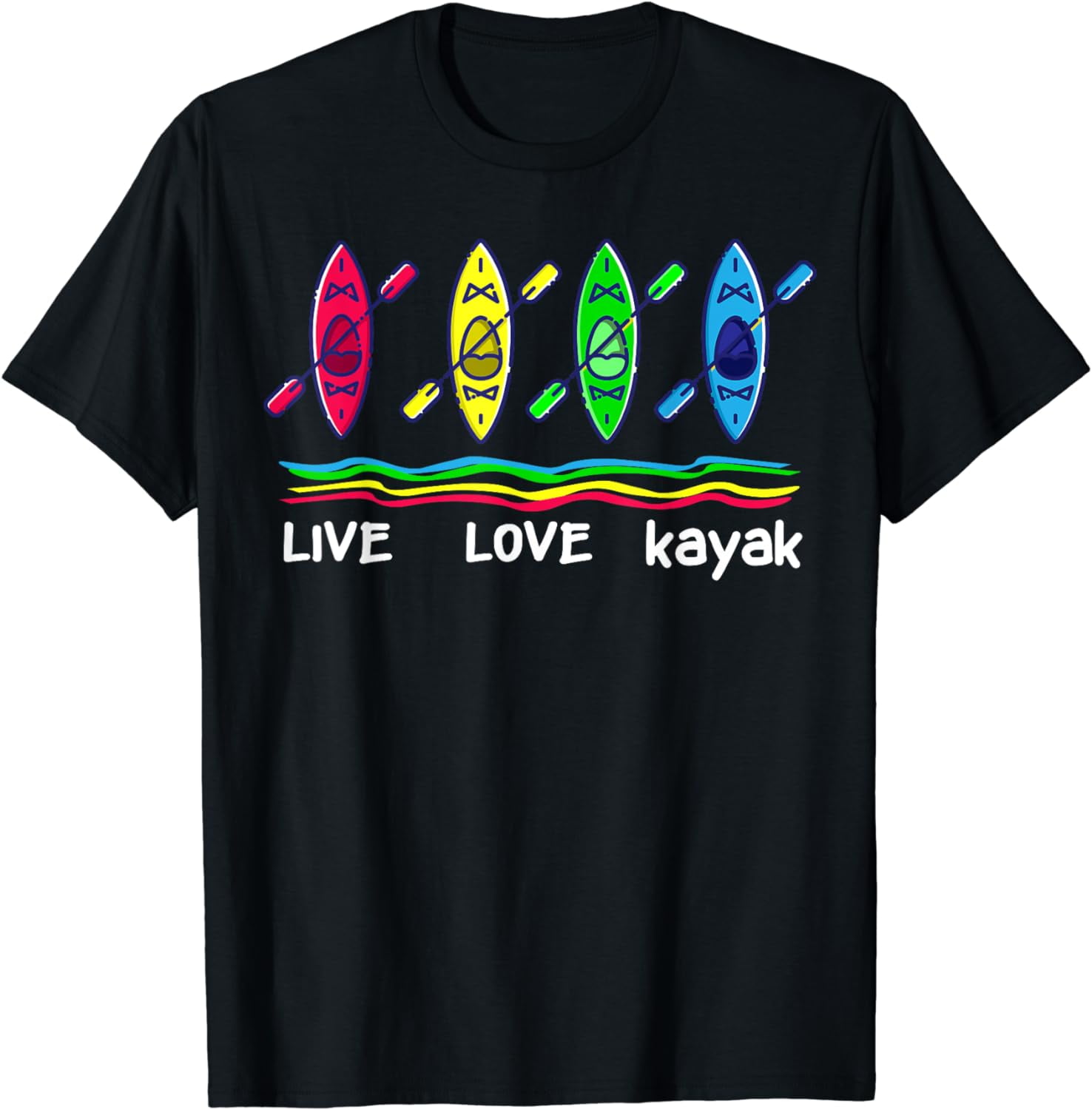 Cool Kayaks Shirt for Outdoor Funny Kayaking Boating T-Shirt - Walmart.com