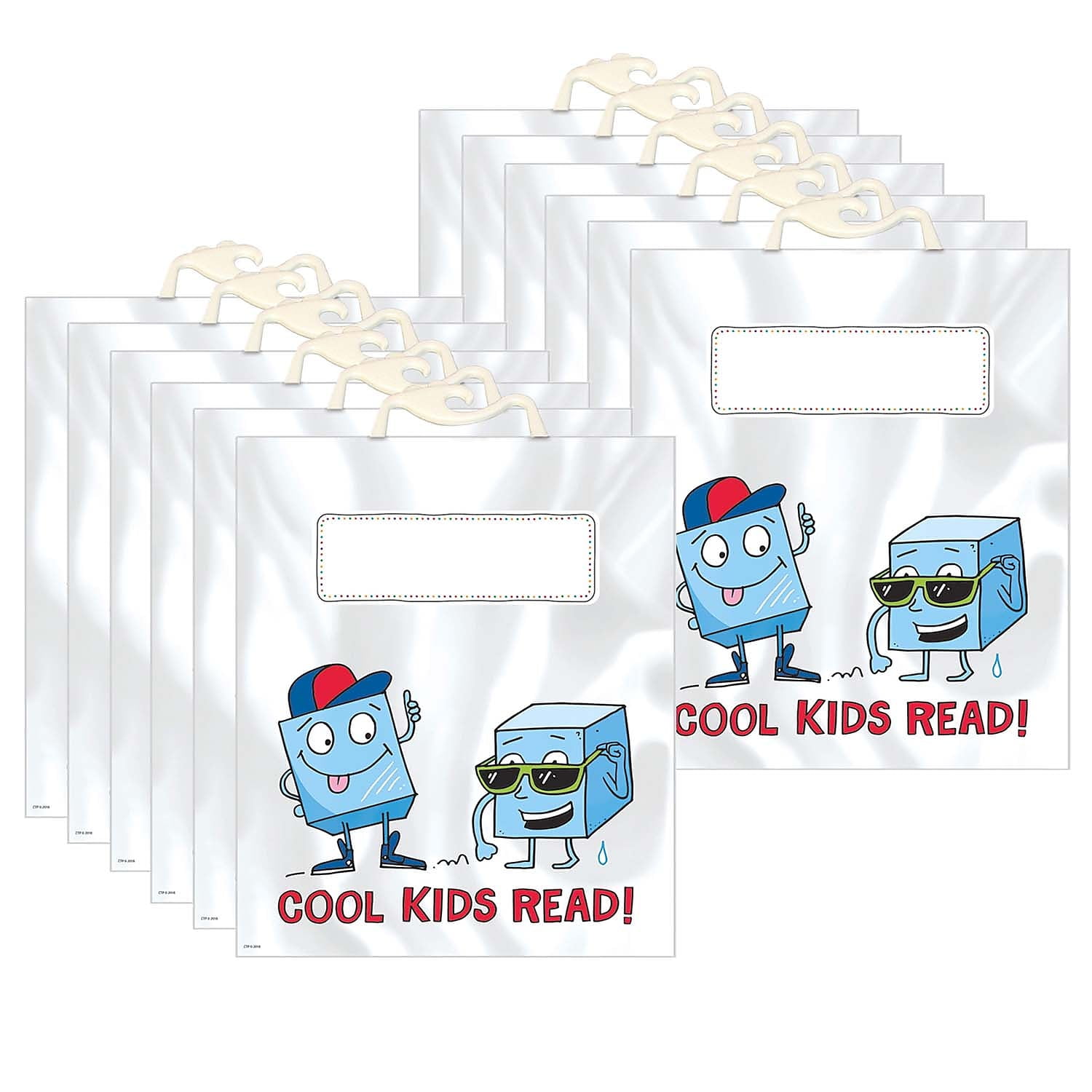 Cool Kids Read Book Buddy Bag, Pack of 6, 2 Packs - Walmart.com