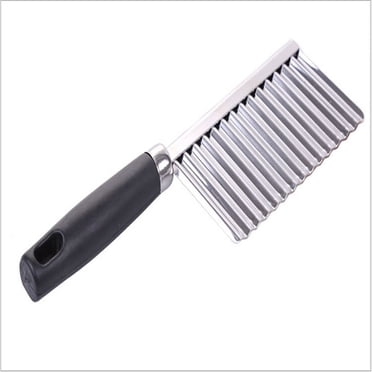 Stainless Steel Home Kitchen Tool: Thin Slicer Wavy Potato Cutter for ...