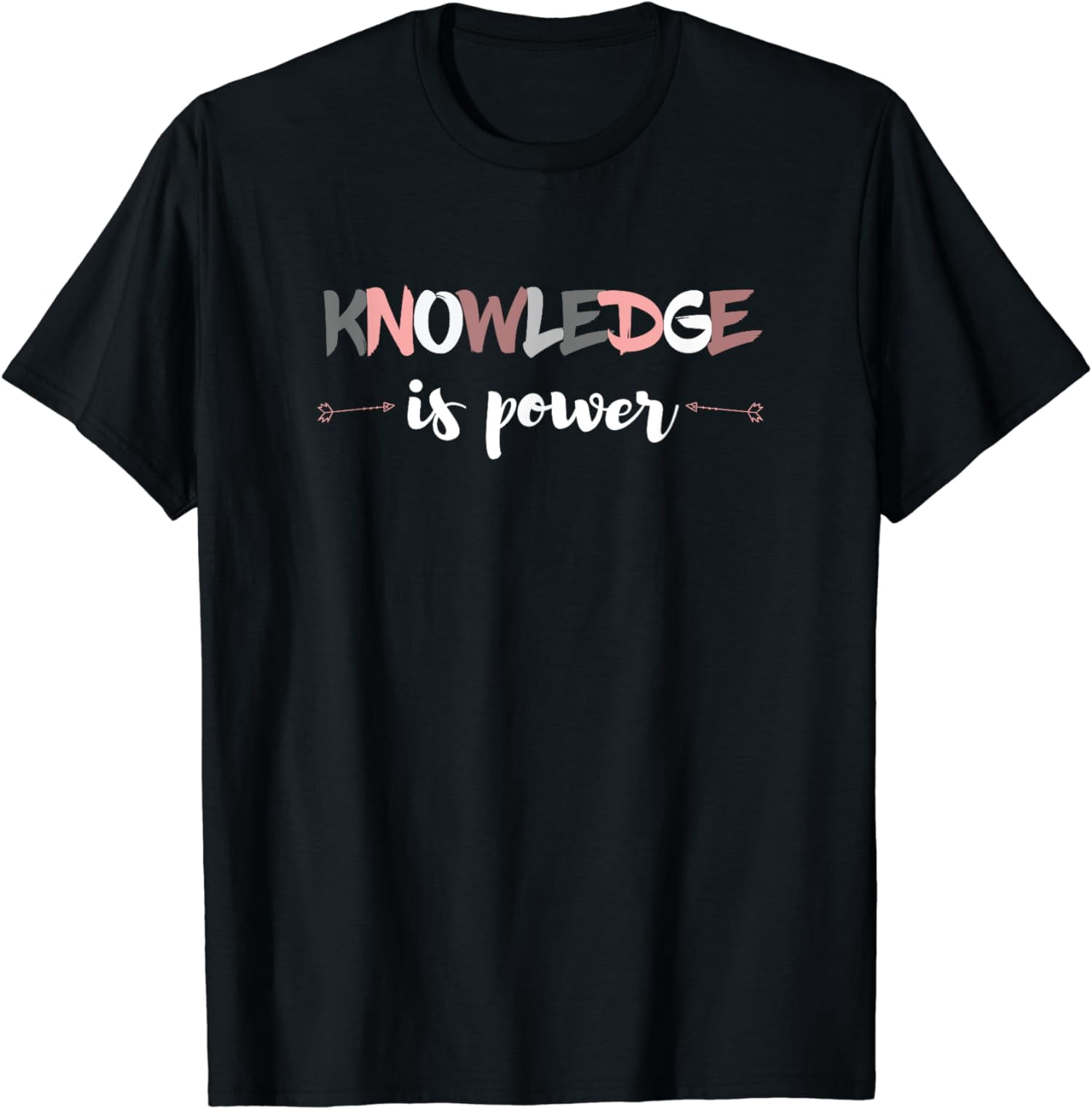 Cool Knowledge Is Power T Shirt - Walmart.com