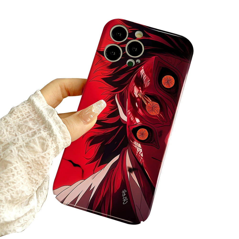 Cool Kokushibo Anime Case for iPhone 14 Pro–17 Pro Max – Shockproof ...