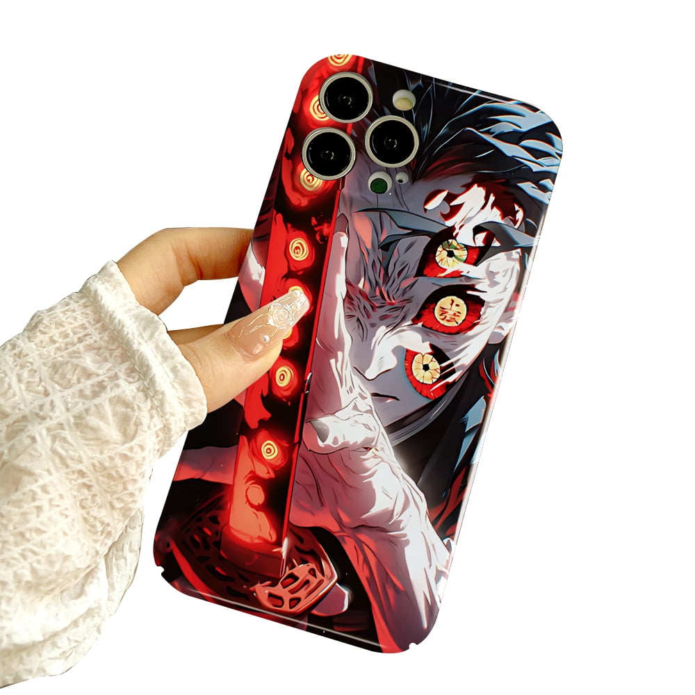 Cool Kokushibo Anime Case for iPhone 14 Pro–17 Pro Max – Shockproof ...