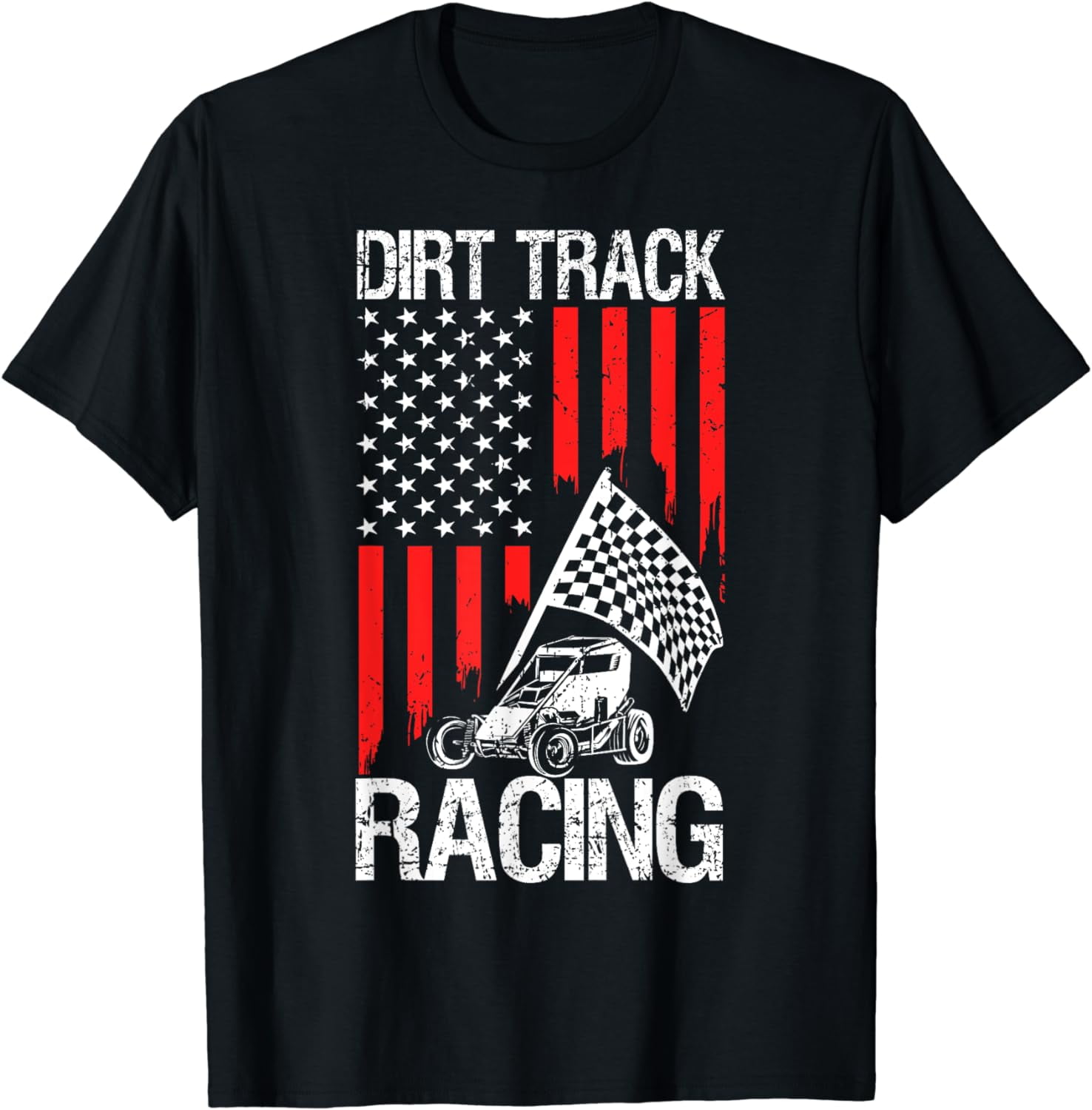Cool Late Model Dirt Track Racing Gift For Men Women Racers T-Shirt ...