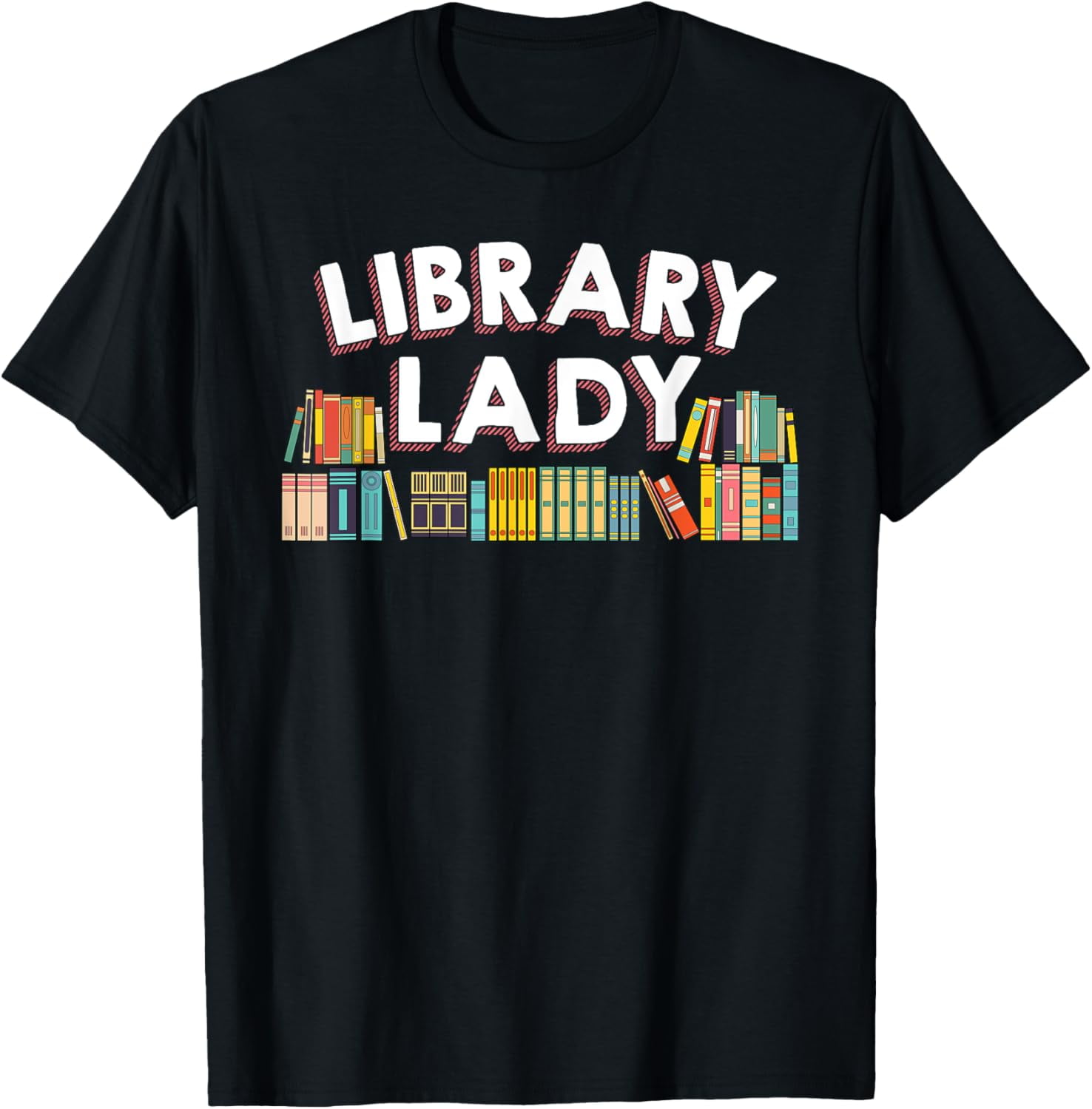 Cool Librarian Themed Art For Women Library Worker Assistant T-Shirt ...