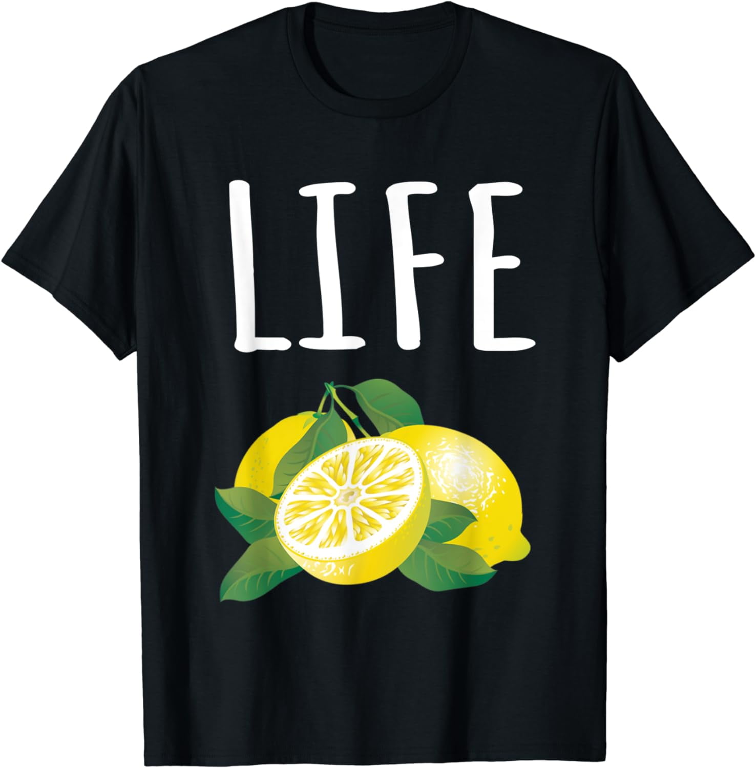 Cool Life. Lemons, Lemonade Funny Positive Statement T-shirt - Walmart.com