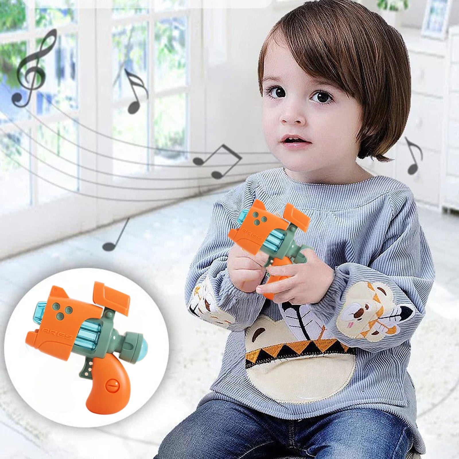 Cool Light And Sound Toy For Toddlers Handheld Play Toy With Flashing ...