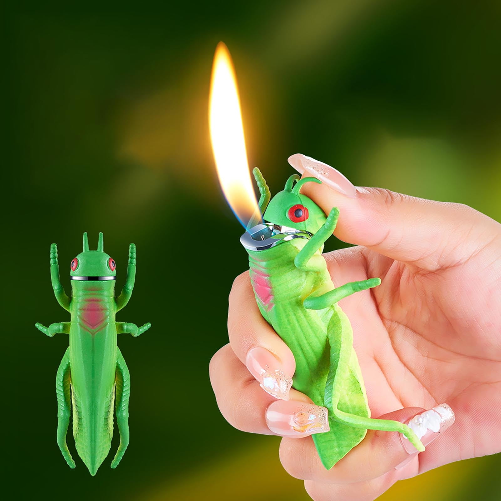 Cool Lighters Unique Lighters Cute Green Locust Novelty Funny Lighters ...