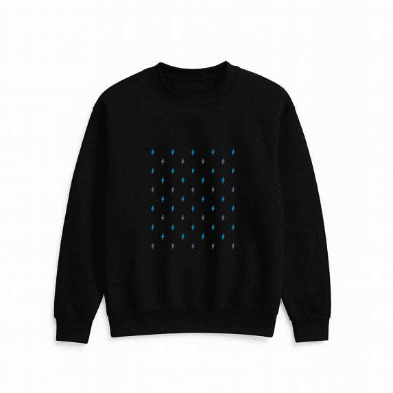Cool Lightning Bolts Electric Power Bold Strike Minimal Sweatshirt, up ...