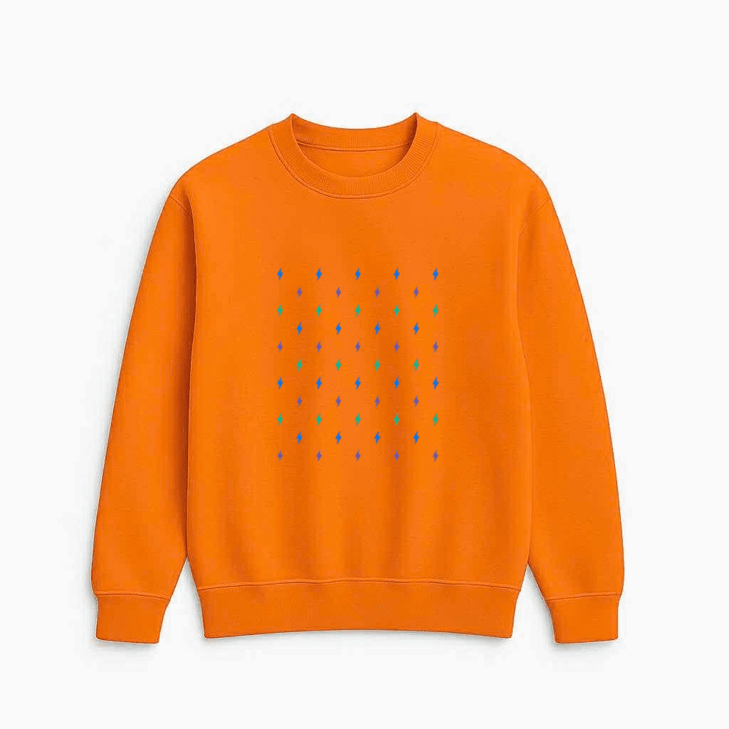 Cool Lightning Bolts Electric Power Bold Strike Minimal Sweatshirt, up ...